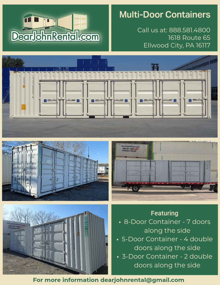The All-Access Powerhouse: 20ft Open-Side Container